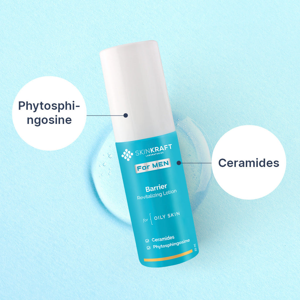 Buy the Best Barrier Revitalizing Lotion For Men Online - SkinKraft