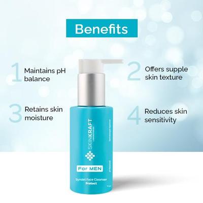 Buy Syndet Face Cleanser For Men Online at Best Price - SkinKraft