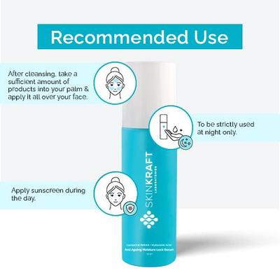 Buy Anti Ageing & Moisture Lock Serum Online – SkinKraft